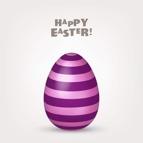 Easter eggs colored set spring holidays in april Vector Image