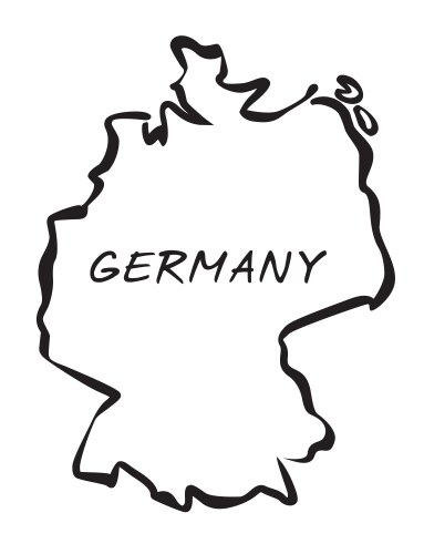 Germany Shape Map Vector Images (over 5,100)