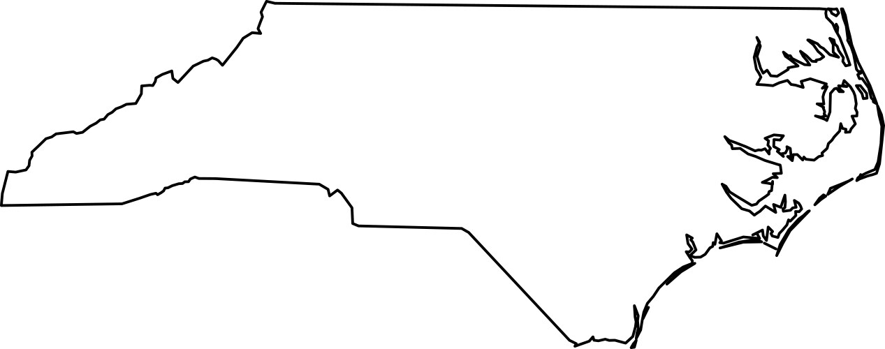 North Carolina Outline Vector Images (over 1,100)