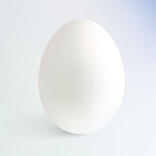 Realistic cracking egg composition Royalty Free Vector Image