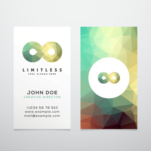 Abstract limitless infinity symbol icon Royalty Free Vector
