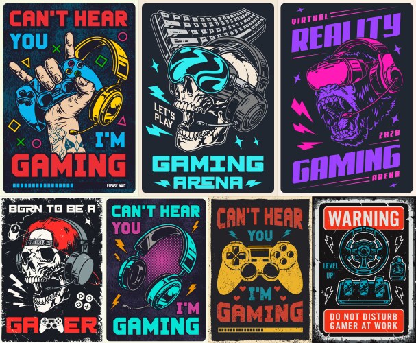 Gaming Stickers Vector Images (over 61,000)