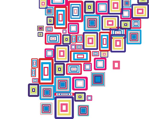 Rectangle background Royalty Free Vector Image