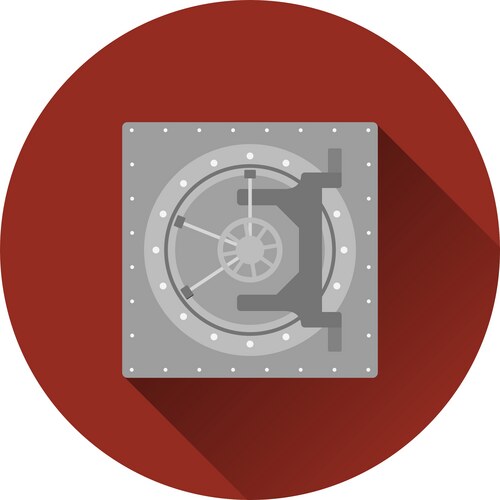 Safe cell icon Royalty Free Vector Image - VectorStock