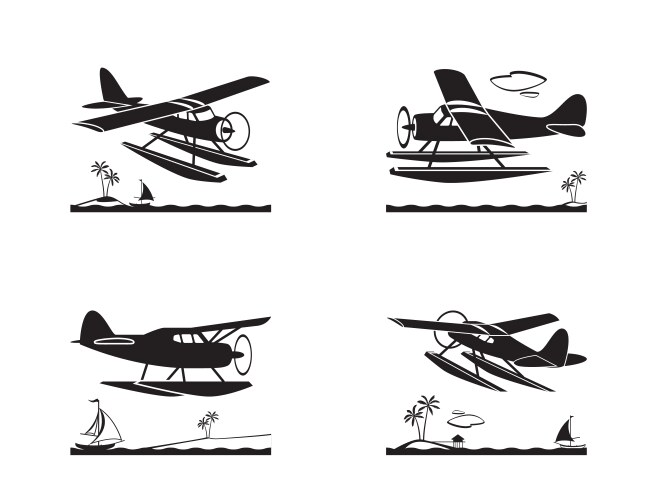 Seaplane Vector Images (over 500)
