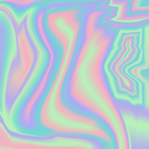 Vibrant gradient holographic texture Royalty Free Vector