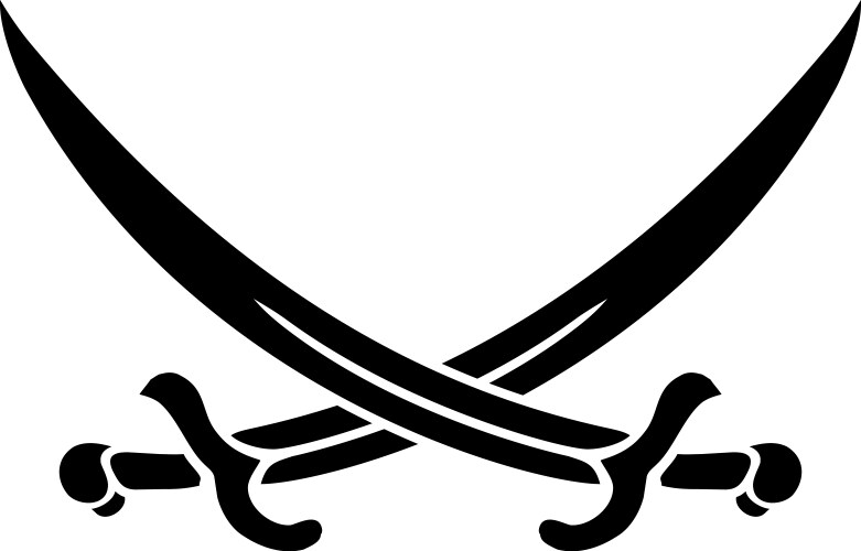 Pirate Sword Logo Crossed Swords Crossed Swords Icon CleanPNG