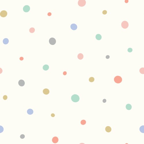 Glitter confetti polka dot seamless pattern Vector Image Glitter confetti polka dot seamless pattern Vector Image