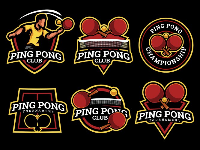 Ping Pong Logo Vector Images (over 1,500)
