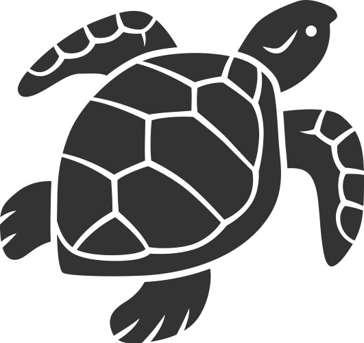 Turtle icon images Royalty Free Vector Image - VectorStock