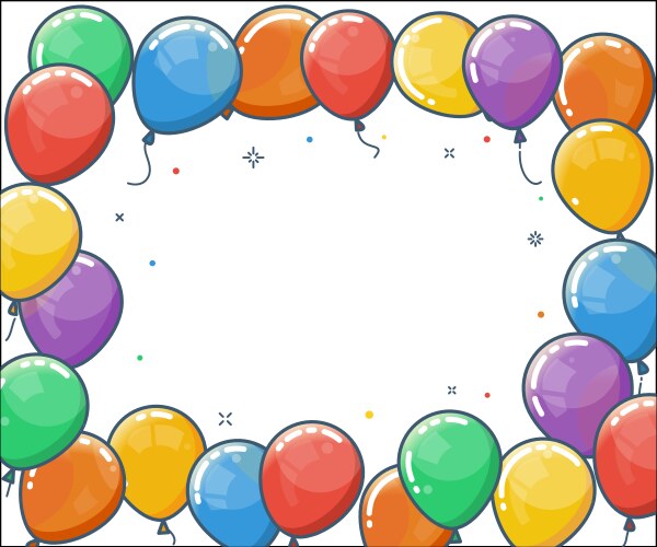 Balloon Border Vector Images (over 18,000)