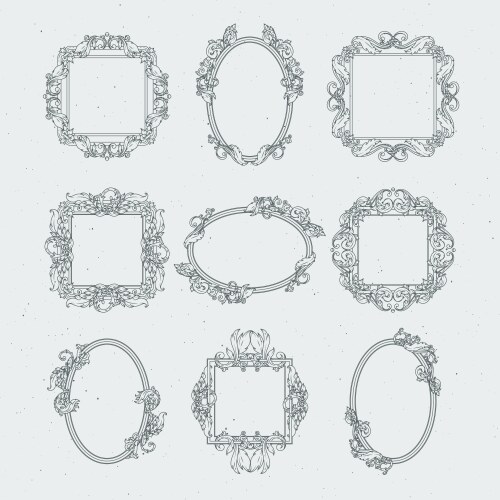 Free Victorian Frames Vector Images (over 2,300)