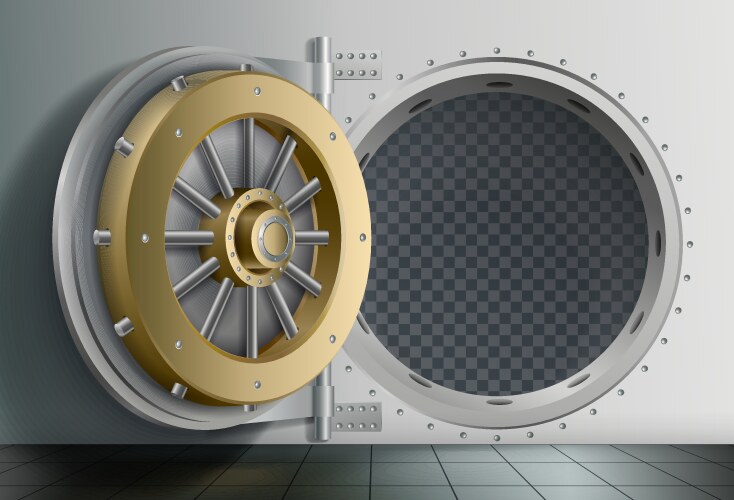 Vault Royalty Free Vector Image - VectorStock