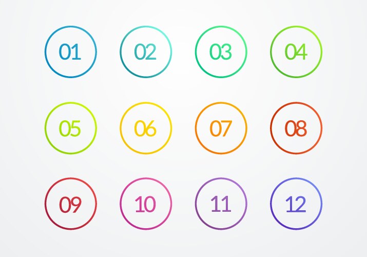 Bullet Outline Vector Images (over 15,000)