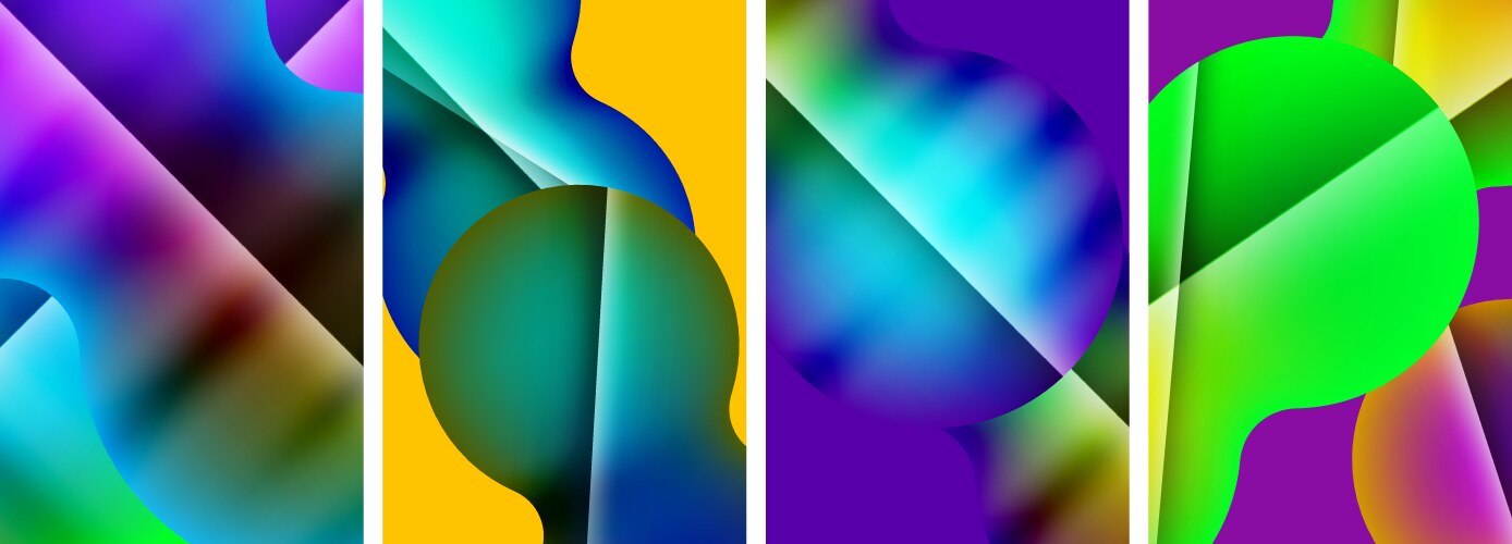 Abstract colors backgrounds Royalty Free Vector Image