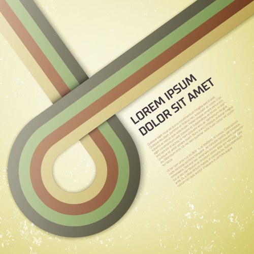 Retro arrow background Royalty Free Vector Image