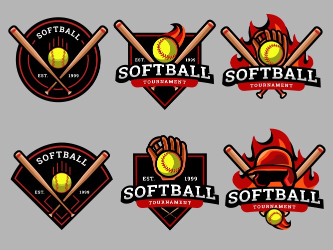 Softball Vector Images (over 16,000)