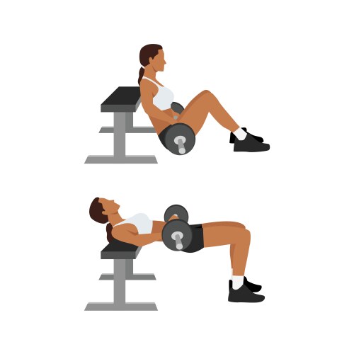 Hip Thrusts Vector Images (18)
