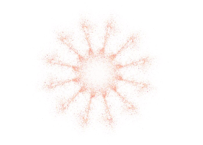 White salt or sugar powder flying dust particles Vector Image