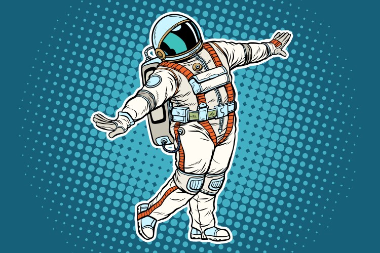 Funny Spaceman Vector Images (over 7,300)