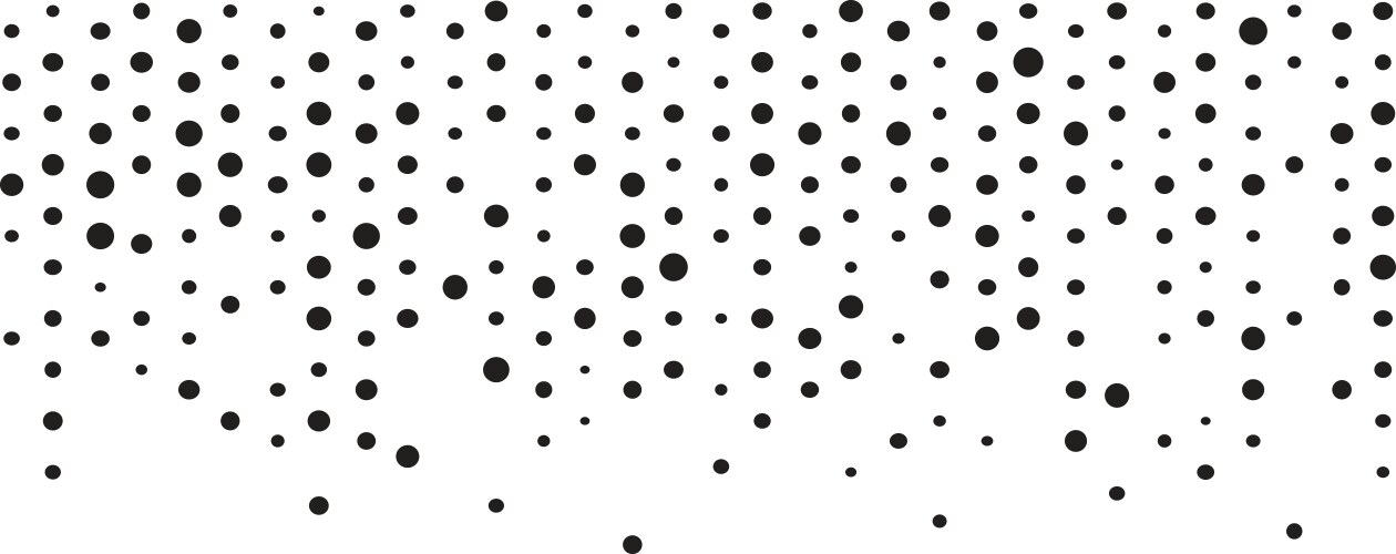 Decorative simple background falling dots Vector Image