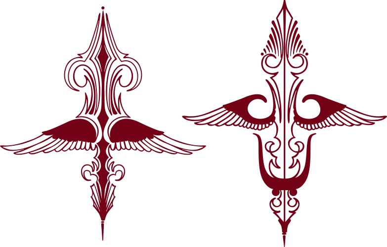 Pinstripe graphics car racing vehicle Royalty Free Vector