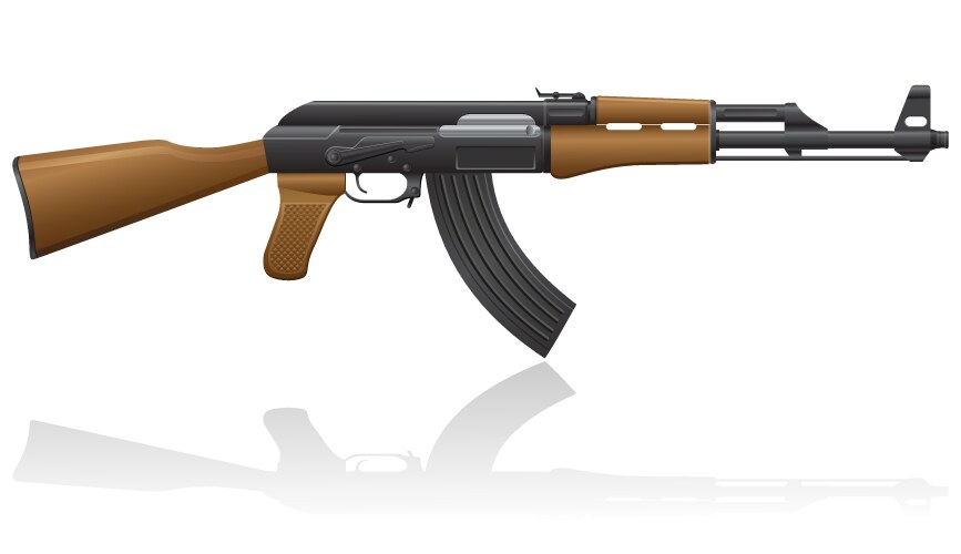 Ak 47 Vector Images (over 1,200)