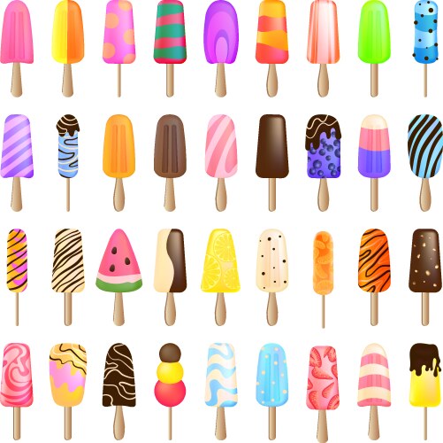 Popsicle Cartoon Vector Images (over 6,400)