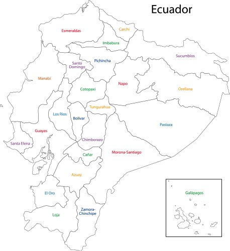 Ecuador Map Vector Images (over 2,300)