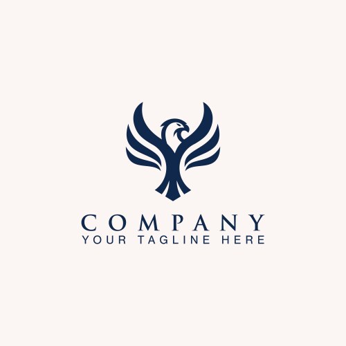 Eagle logo creative and modern head ogo Royalty Free Vector