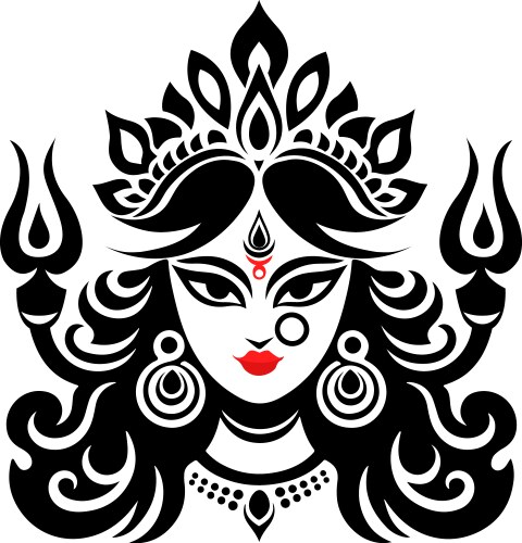 Durga Vector Images & Graphics for Commercial Use | VectorStock
