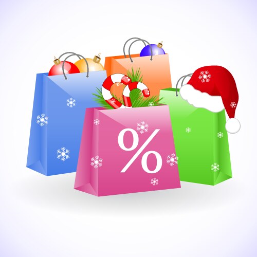 Christmas Gift Bags Vector Images (over 28,000)