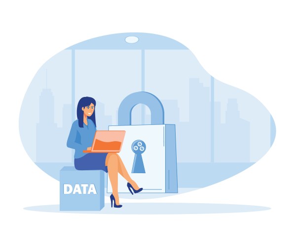 Encryption Flat Vector Images Over 17 000
