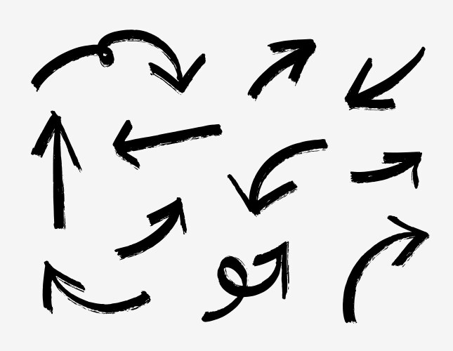 Arrow Drawing Vector Images (over 91,000)