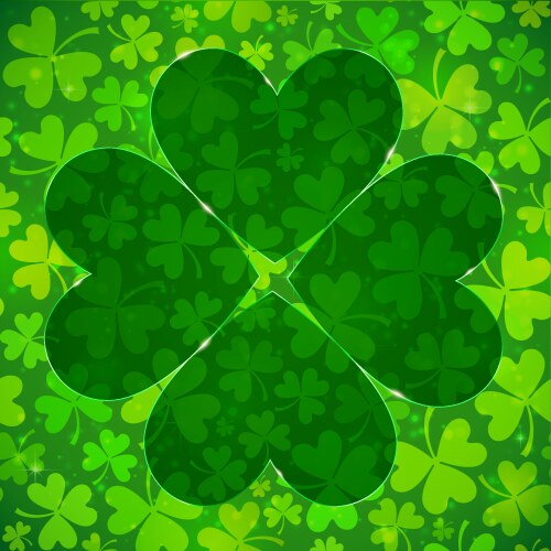 Magic clover Royalty Free Vector Image - VectorStock