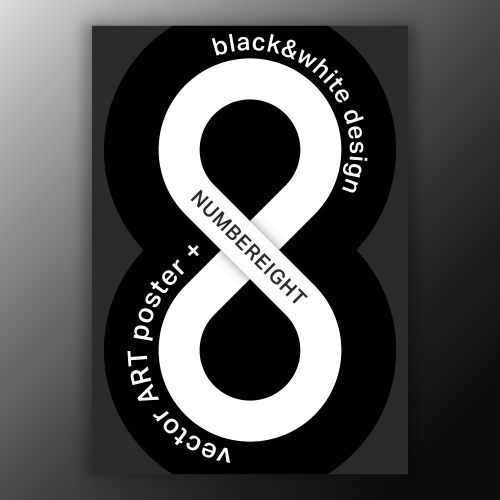 Number 8 Vector Images (over 32,000)