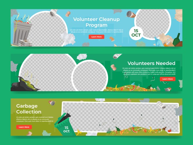Garbage collecting parents and children cleanup Vector Image