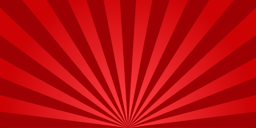 Bright red rays background Royalty Free Vector Image