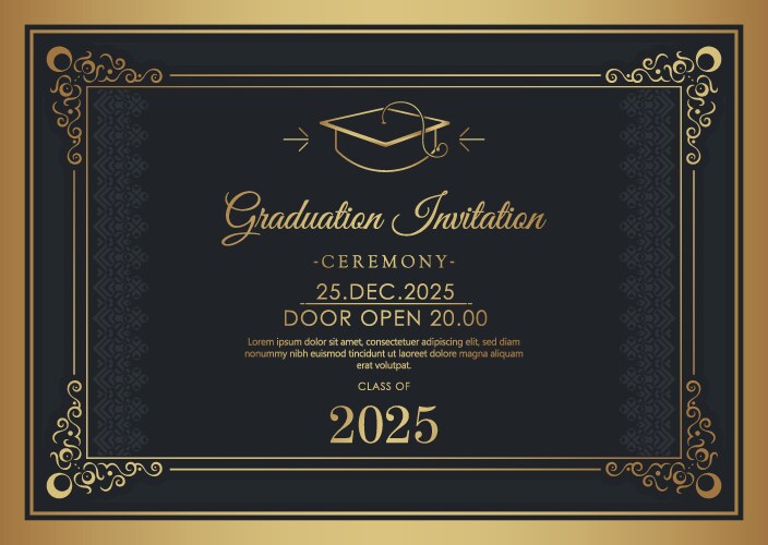 Graduation Scroll Template Vector Images (over 4,300)