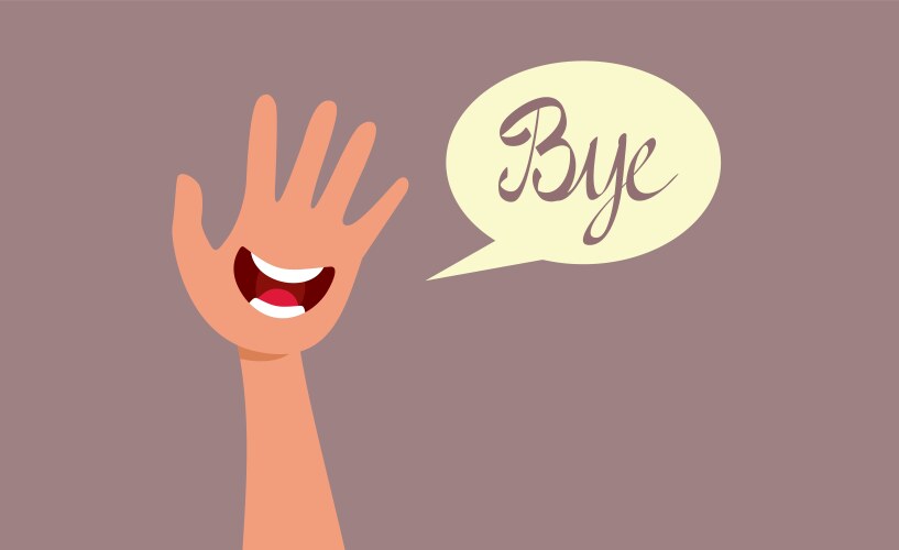 Bye Vector Images (over 7,600)