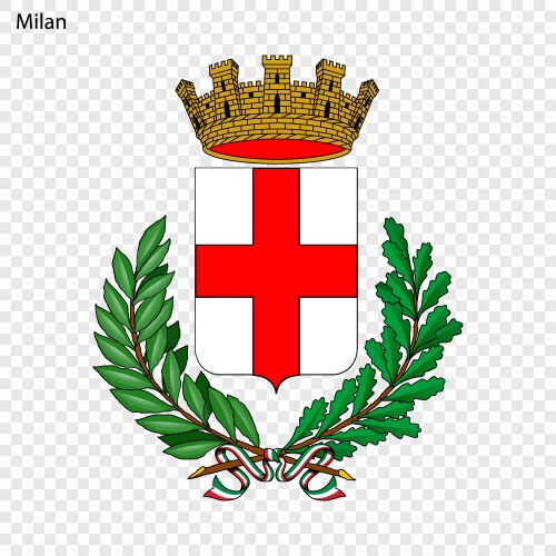 Icon shield with gold edging Royalty Free Vector Image