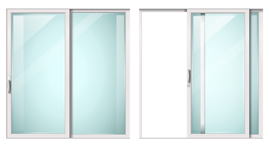 Metal space door Royalty Free Vector Image - VectorStock