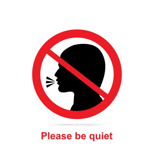 Keep silence symbol Vector Images & Graphics for Commercial Use ...