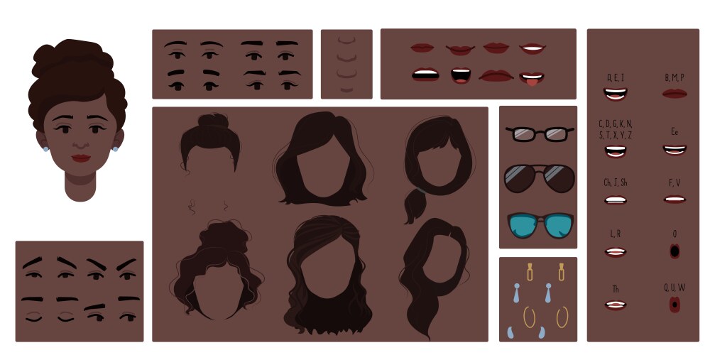 Brown Girl Avatar Vector Images (over 2,600)