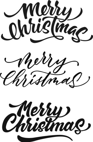 Merry Christmas Script Vector Images (over 14,000)