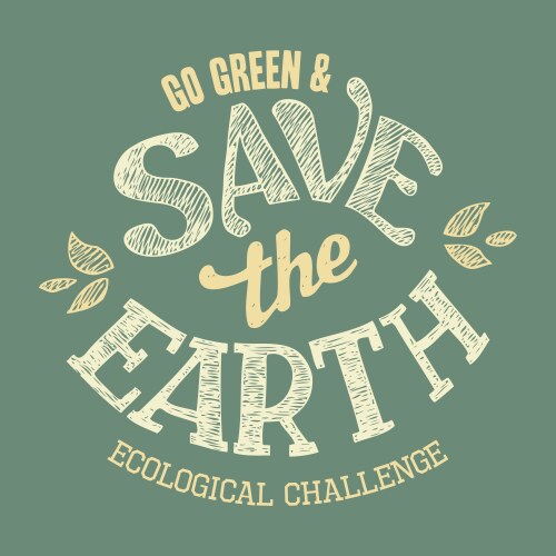 Save earth Vector Images & Graphics for Commercial Use | VectorStock