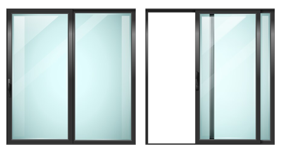 Metal space door Royalty Free Vector Image - VectorStock