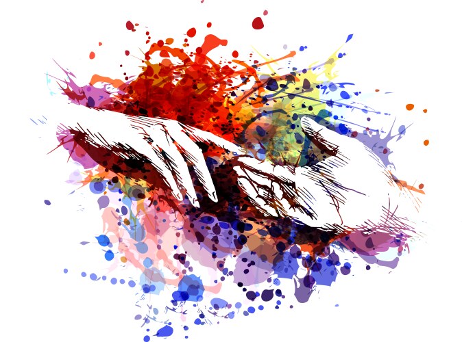 Color Hands Vector Images (over 760,000)