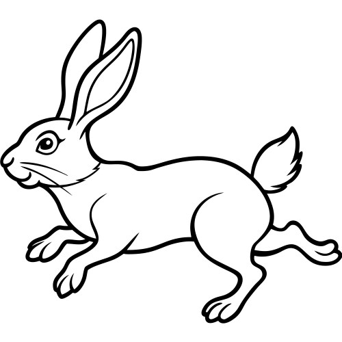 Rabbit Outline Vector Images (over 23,000)
