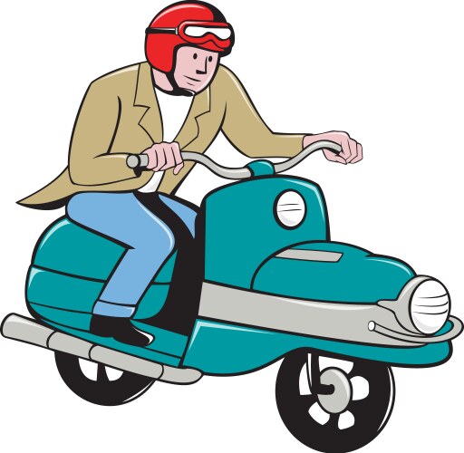 Scooter Cartoon Vector Images (over 13,000)